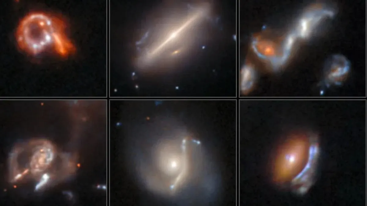 AI Finds Over 1,300 Unusual Cosmic Objects In Hubble Space Telescope Images