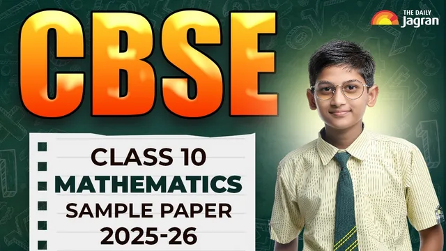 CBSE Class 10 Mathematics Sample Paper 2025-26: Download Basic ...