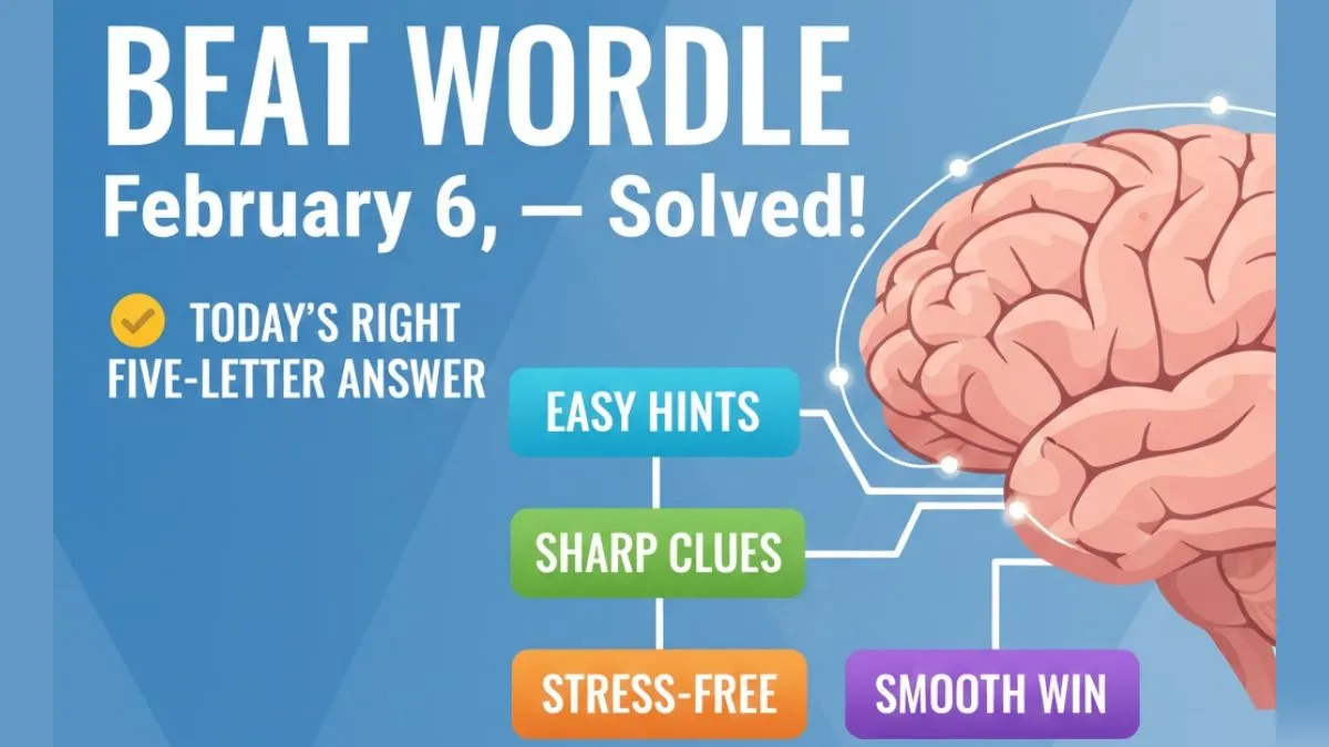 Beat Wordle February 6 Stress-Free Using Simple Hints, Sharp Clues And ...