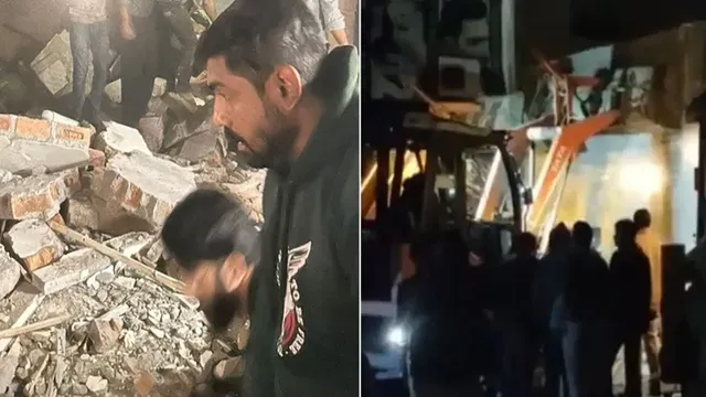 Rajasthan Building Collapse: 2 Dead, Several Trapped As Three-Story ...
