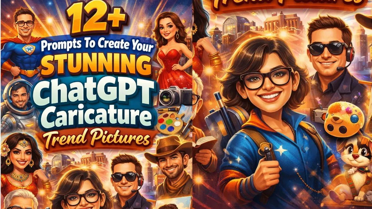 12+ Quick Prompt To Create Your Stunning ChatGPT Caricature Trend Pictures