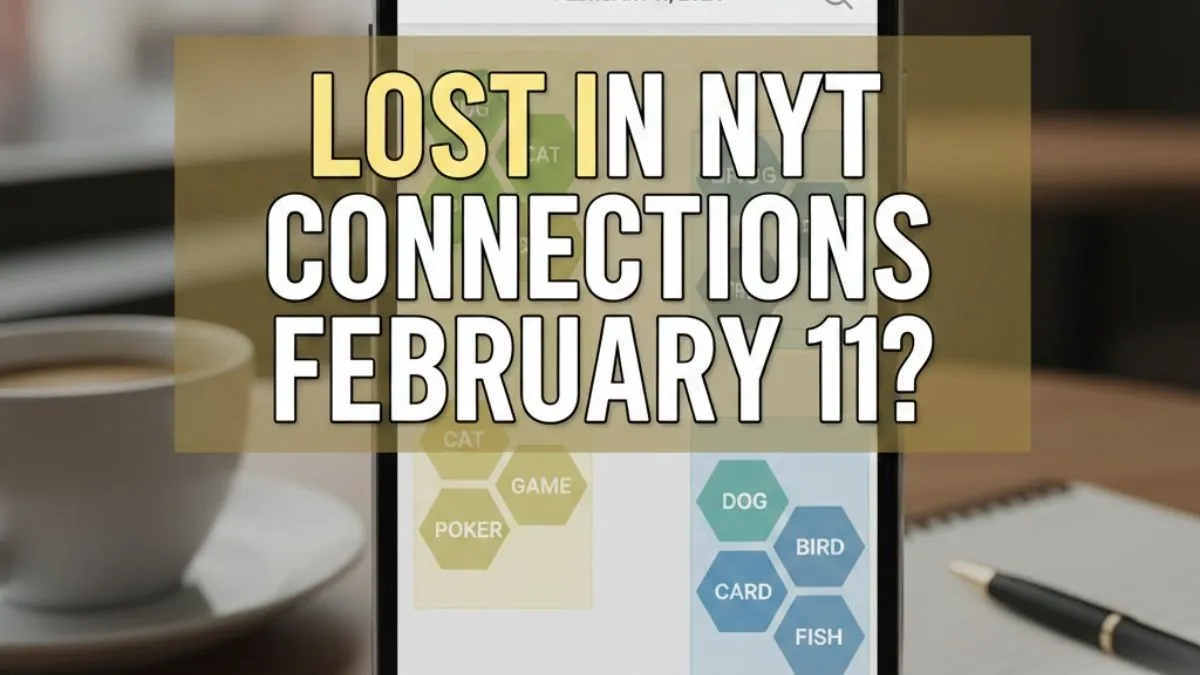 Lost In NYT Connections February 11? Try These Smart Hints, Helpful ...