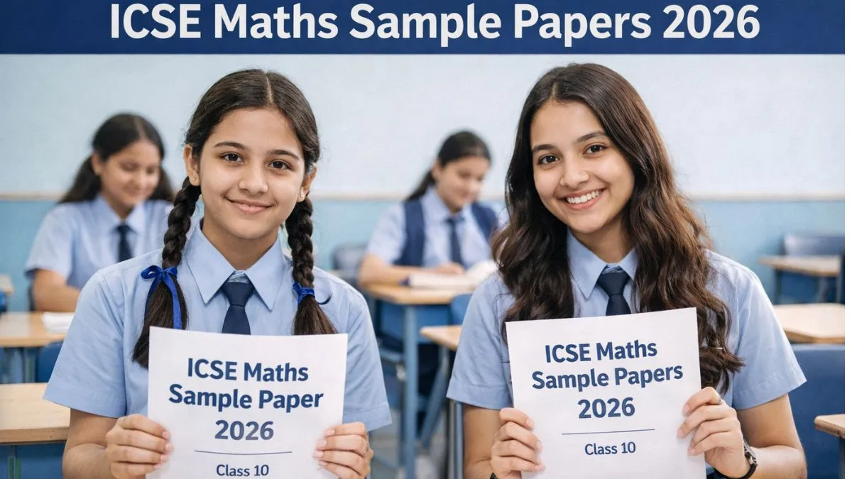 ICSE Maths Sample Papers 2026: CISCE Class 10 Maths Specimen Paper PDF ...