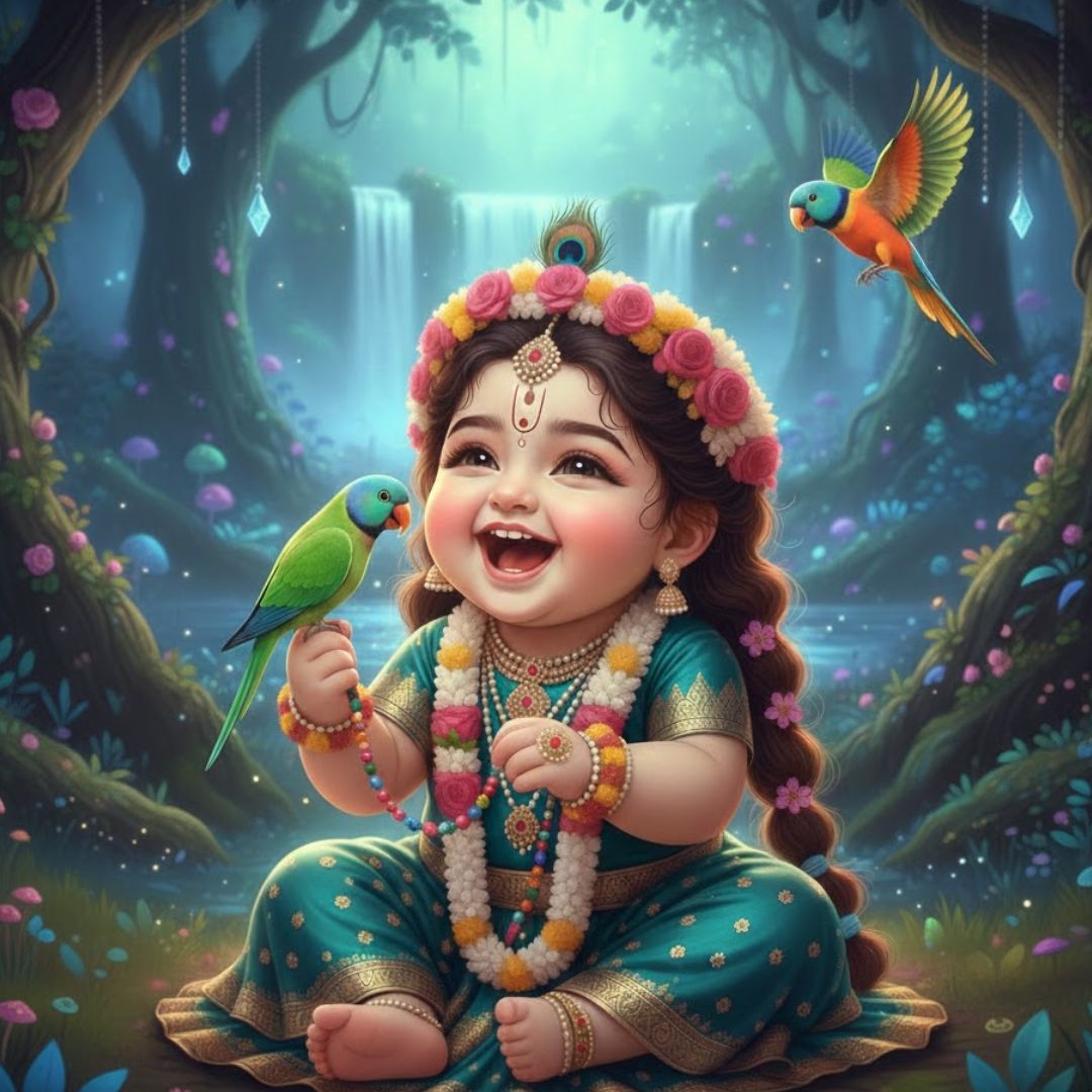 80+ Unique Baby Girl Names Inspired By Radha Rani With Their Meanings