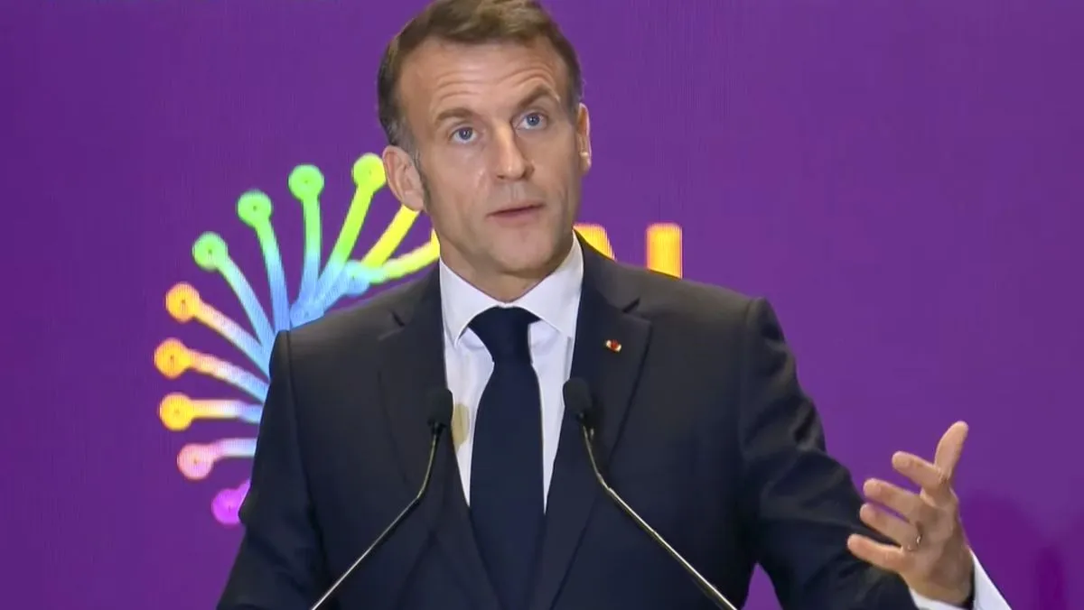 'India Built What No Other Country Could': French President Macron At ...