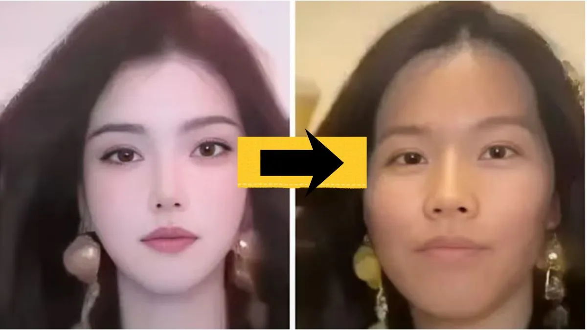 Glitch That Cost 1,40,000 Followers? Chinese Influencer’s Viral Beauty ...