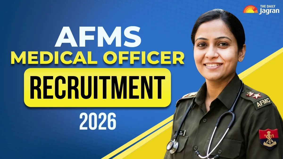 Indian Army Recruitment 2026: Registration Opens For 100 AFMS SSC Posts ...