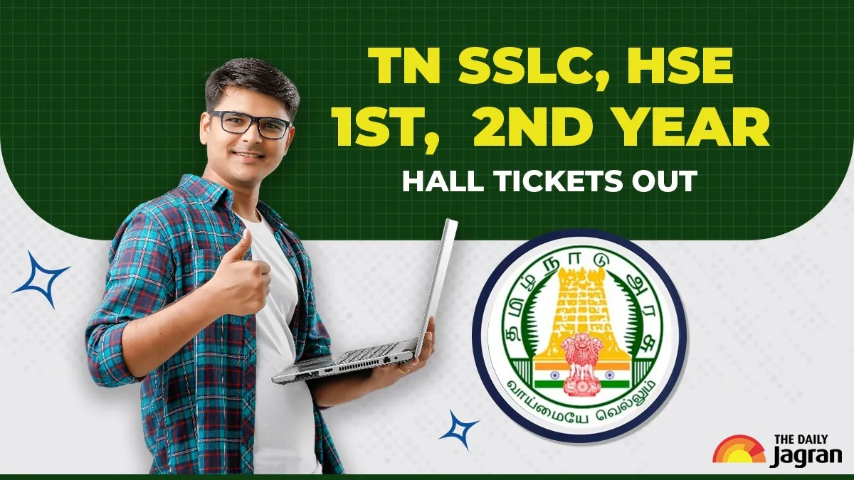 TN SSLC, HSC Hall Ticket 2026 Out: Download TN 1st Year, 2nd Year And ...