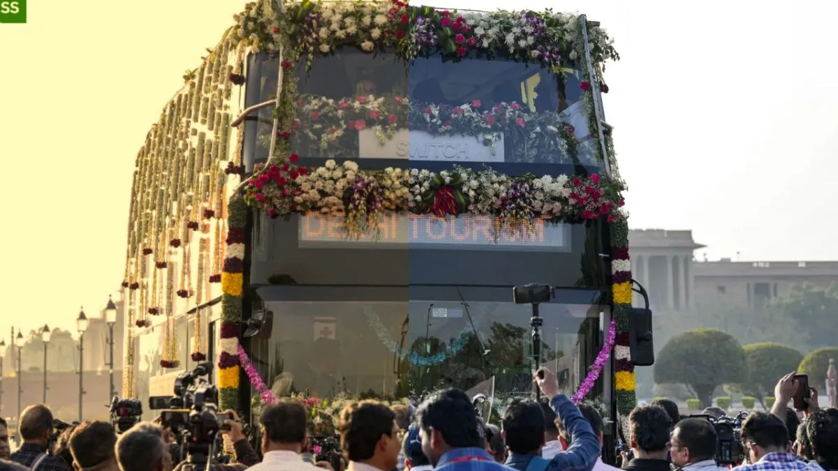 Delhi Double-Decker Tourist Bus Service Launched: Check Route, Timings ...