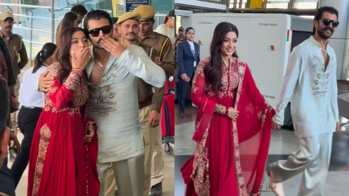 Vijay Deverakonda And Rashmika Mandanna Make First Public Appearance ...