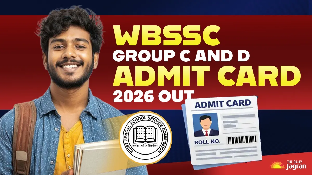 WBSSC Group C and D Admit Card 2026 Out: Download Hall Ticket PDF At ...