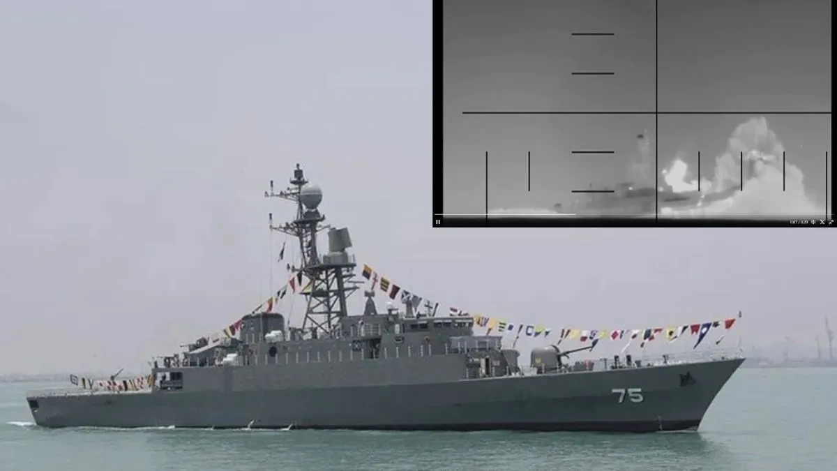 US Submarine Strike Sinks Iranian Warship Near Sri Lanka Coast; 87 Dead ...