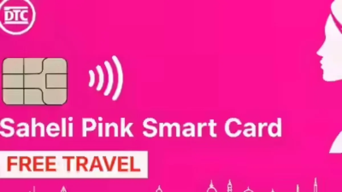 Delhi Pink Saheli Smart Card: How To Apply For Free Bus Travel ...