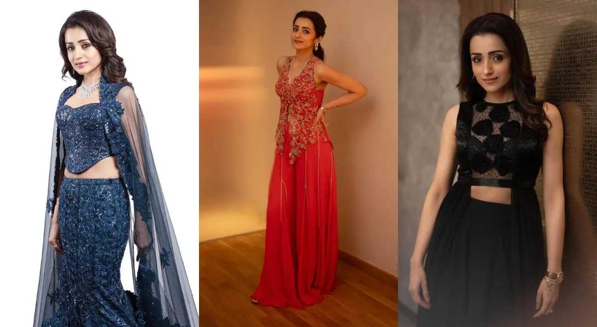 Trisha Krishnan-Inspired Indo-Western Outfits Are Perfect To Make Heads ...