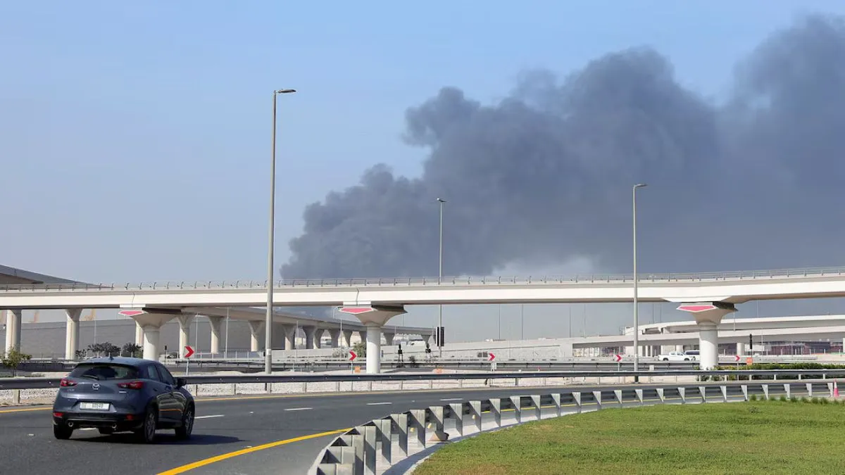 Dubai International Airport Under Massive Drone Attack; Flight ...