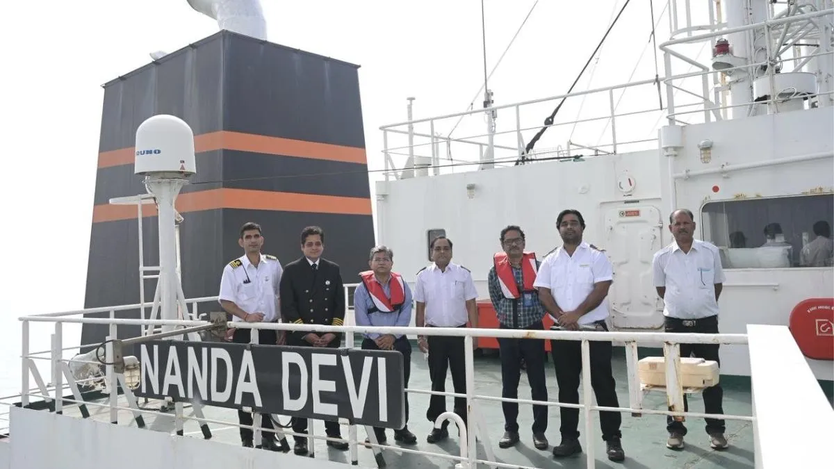 After Shivalik, LPG Vessel Nanda Devi Carrying 46,500 MT Of Gas Arrives ...