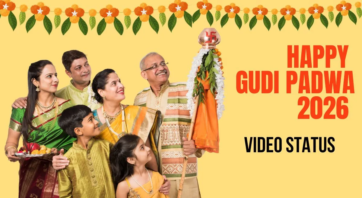 Happy Gudi Padwa 2026 Video Status: Marathi New Year Short Videos ...
