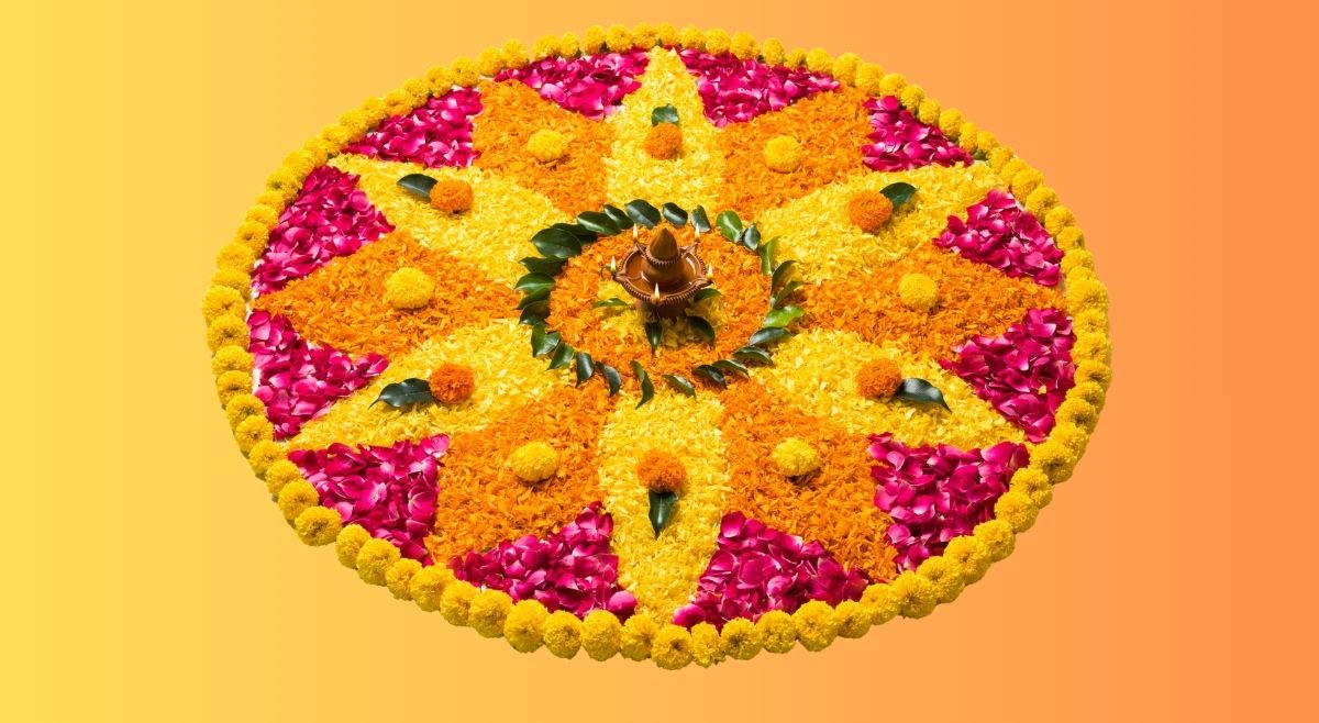 7 Beautiful Floral Rangoli Designs For Gudi Padwa 2026 To Celebrate New ...