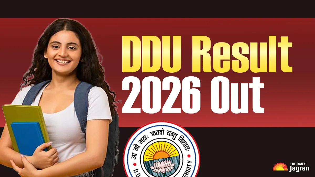 DDU Result 2026 Out: Download UG And PG Odd Semester Marksheets At ...