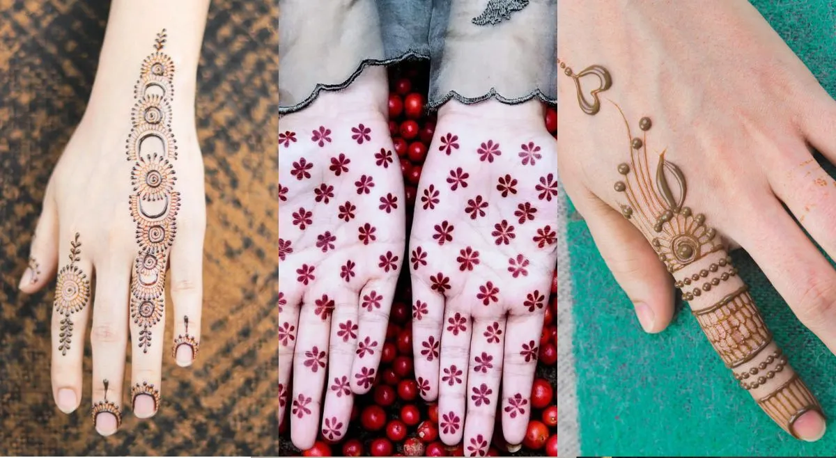 5 Eid al Fitr Mehndi Designs 2026: Simple And Minimal Arabic Patterns ...