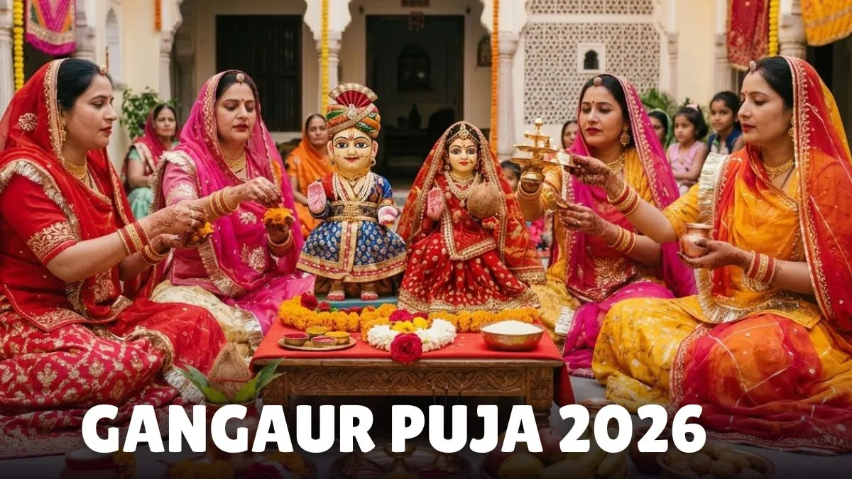 Gangaur Puja 2026 Today; Check Shubh Muhurat, Puja Samagri List, Vrat ...