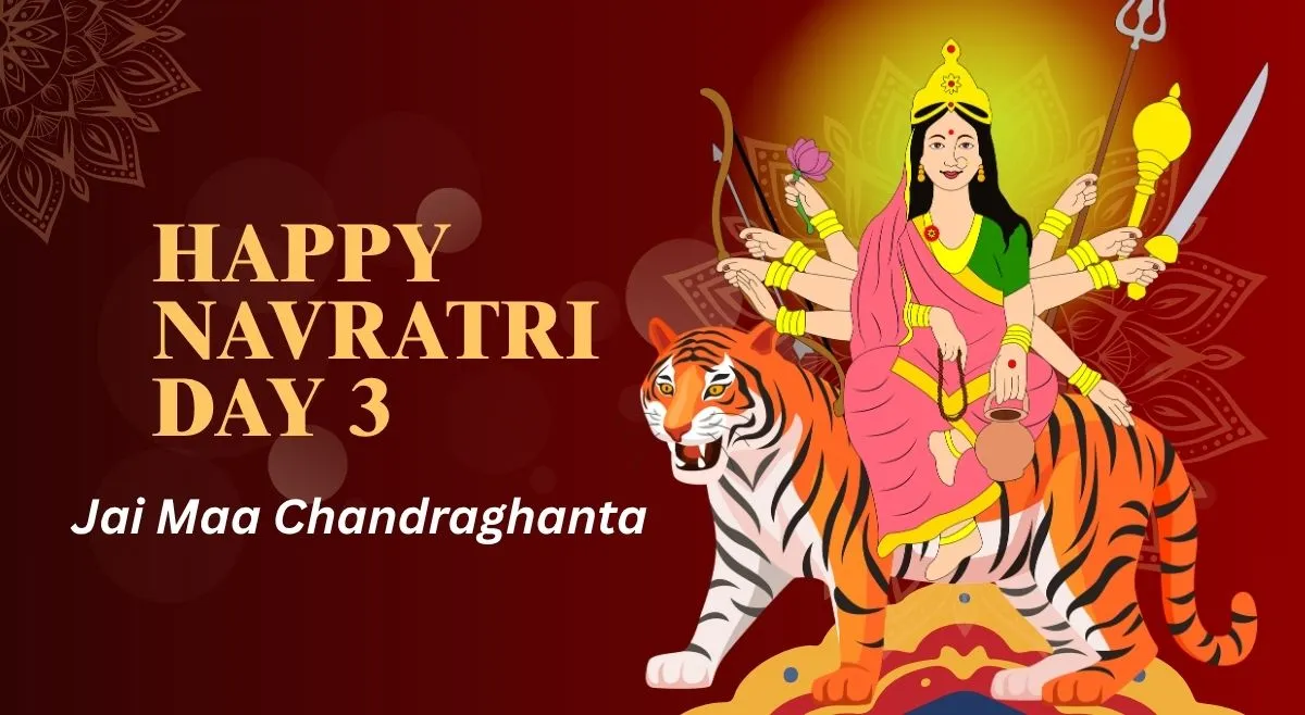 Happy Chaitra Navratri 2026 Day 3: Maa Chandraghanta Wishes, Quotes ...