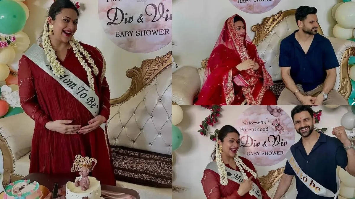 Mom-To-Be Divyanka Tripathi’s Baby Shower Photos Go Viral; Fans Praise ...