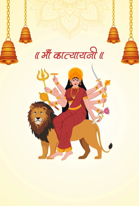 Happy Navratri 2026 Day 6 Video Status: Share Maa Katyayani's Short ...