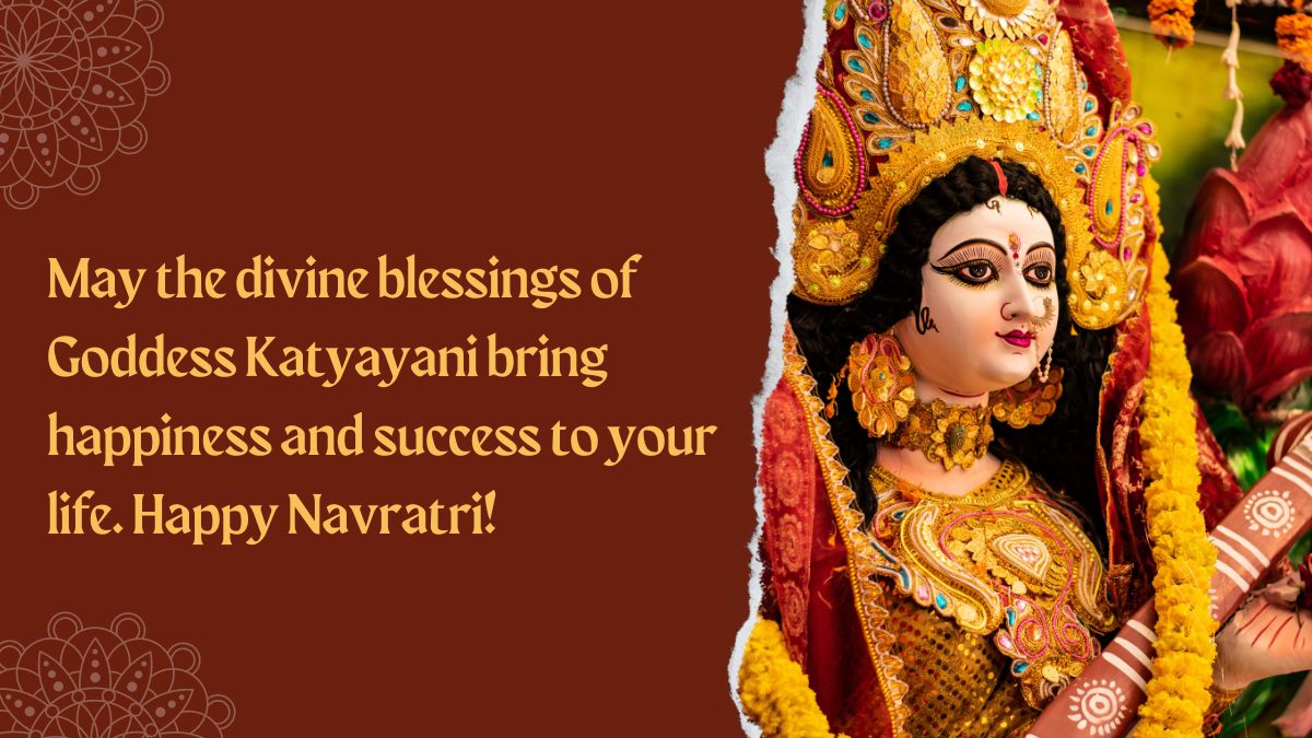 Happy Navratri 2026 Day 6 Video Status: Share Maa Katyayani's Short ...