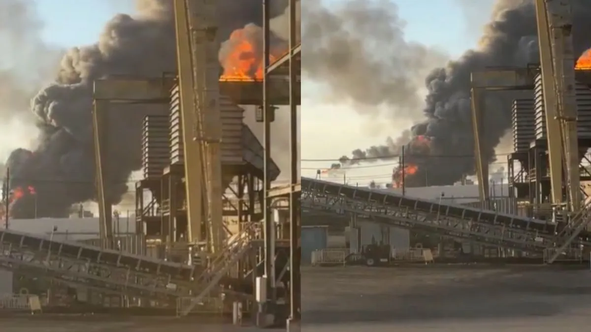 Video Captures Massive Fire, Thick Smoke After Explosion At Valero Oil ...