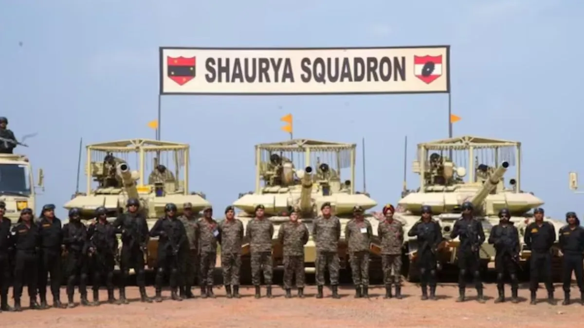 What Are Shaurya Squadrons? Fielding 45-Tank Regiments with Organic ...