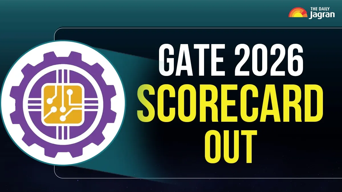 GATE 2026 Scorecard Out: IIT Guwahati Releases GATE Scorecard PDF At ...