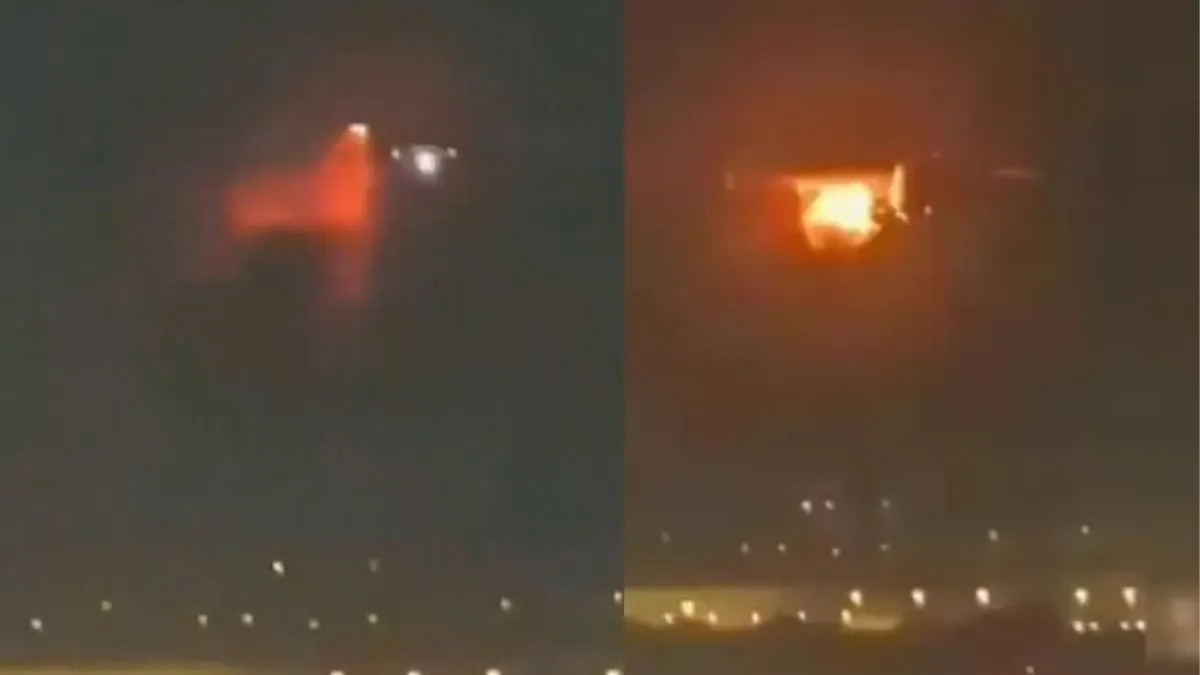 WATCH: Video Shows Moment When US-Bound Delta Flight Engine Erupts In ...