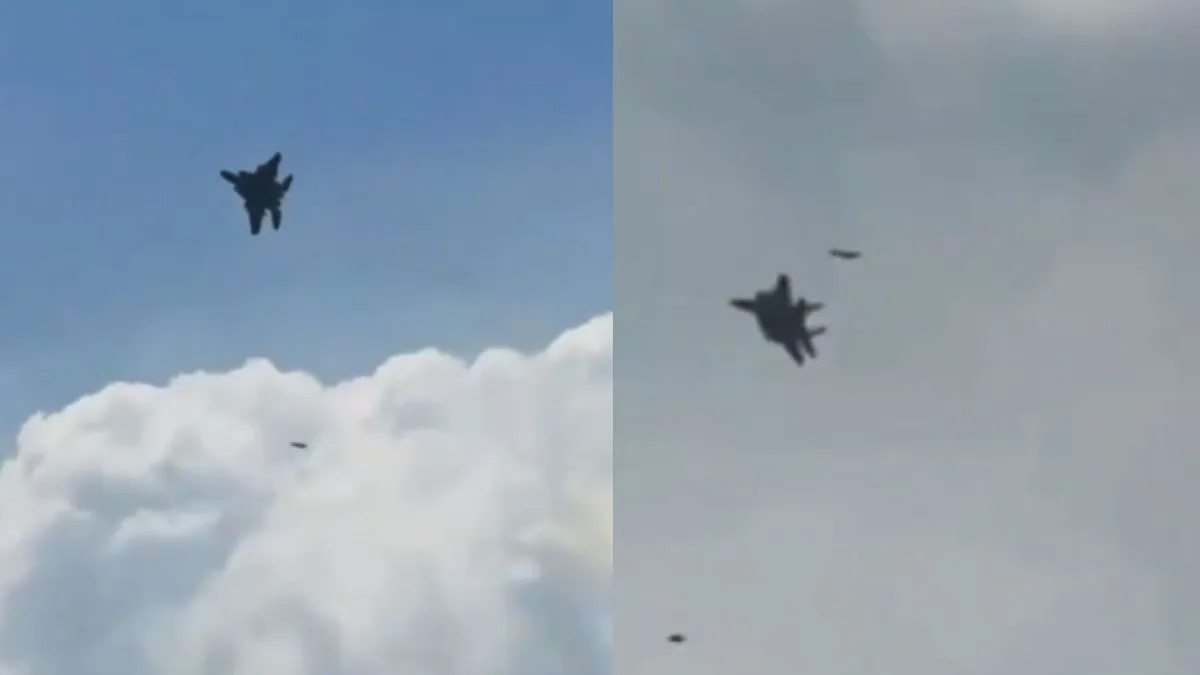US F-15 Fighter Jet Struggles To Intercept Iranian Shahed Drones ...