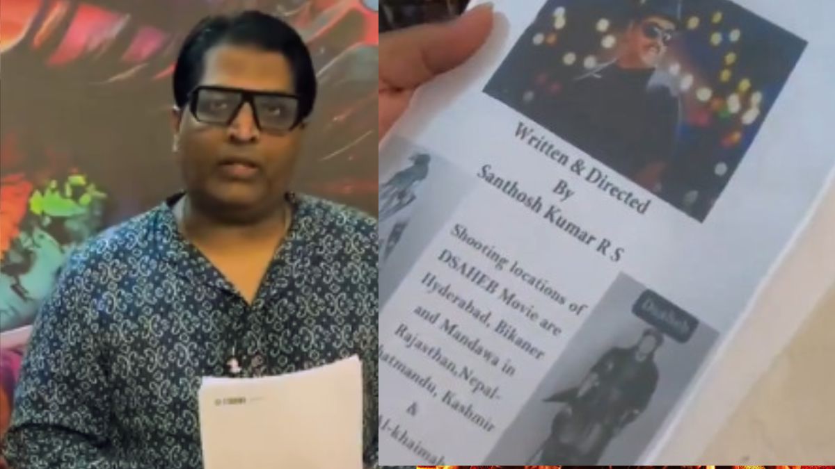 Who Is Santosh Kumar RS? Filmmaker Who Accused Dhurandhar 2 Makers Of ...