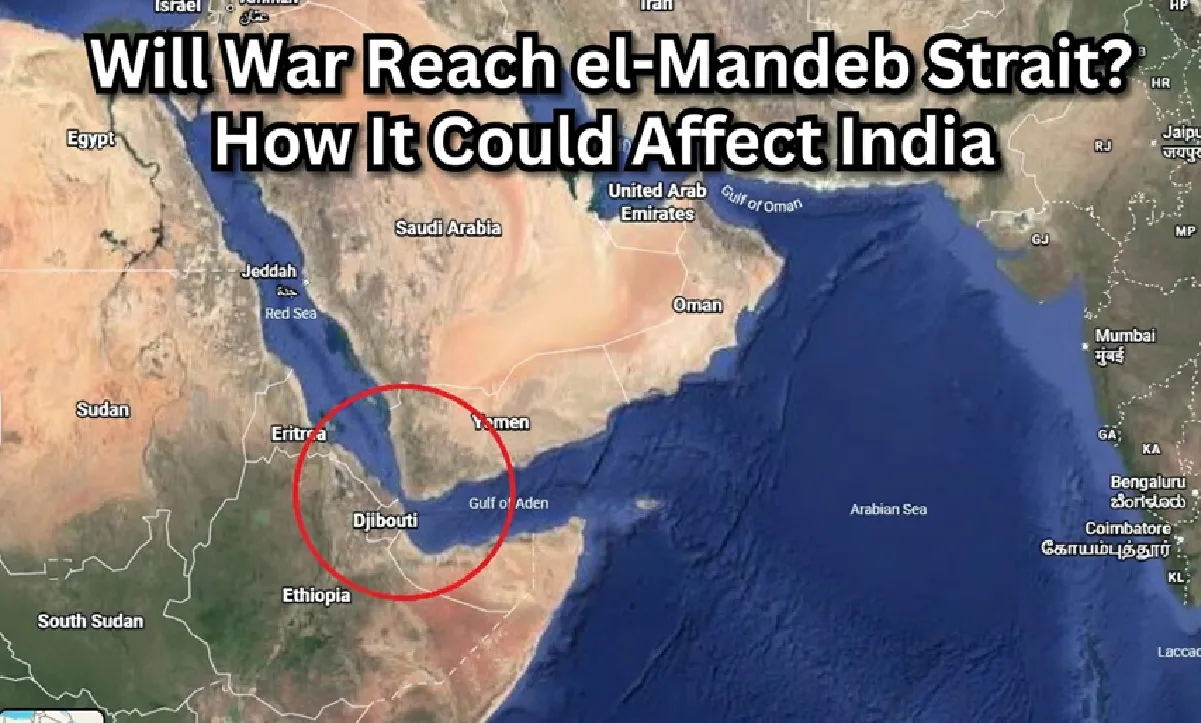 Iran Official Hints At Targeting Bab el-Mandeb Strait, Which Links Red ...