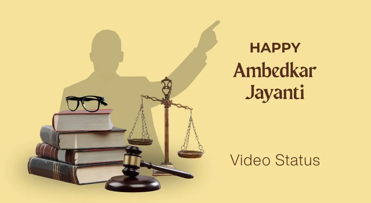 Ambedkar Jayanti 2026 Video Status: Celebrate Dr BR Ambedkar’s Birth ...