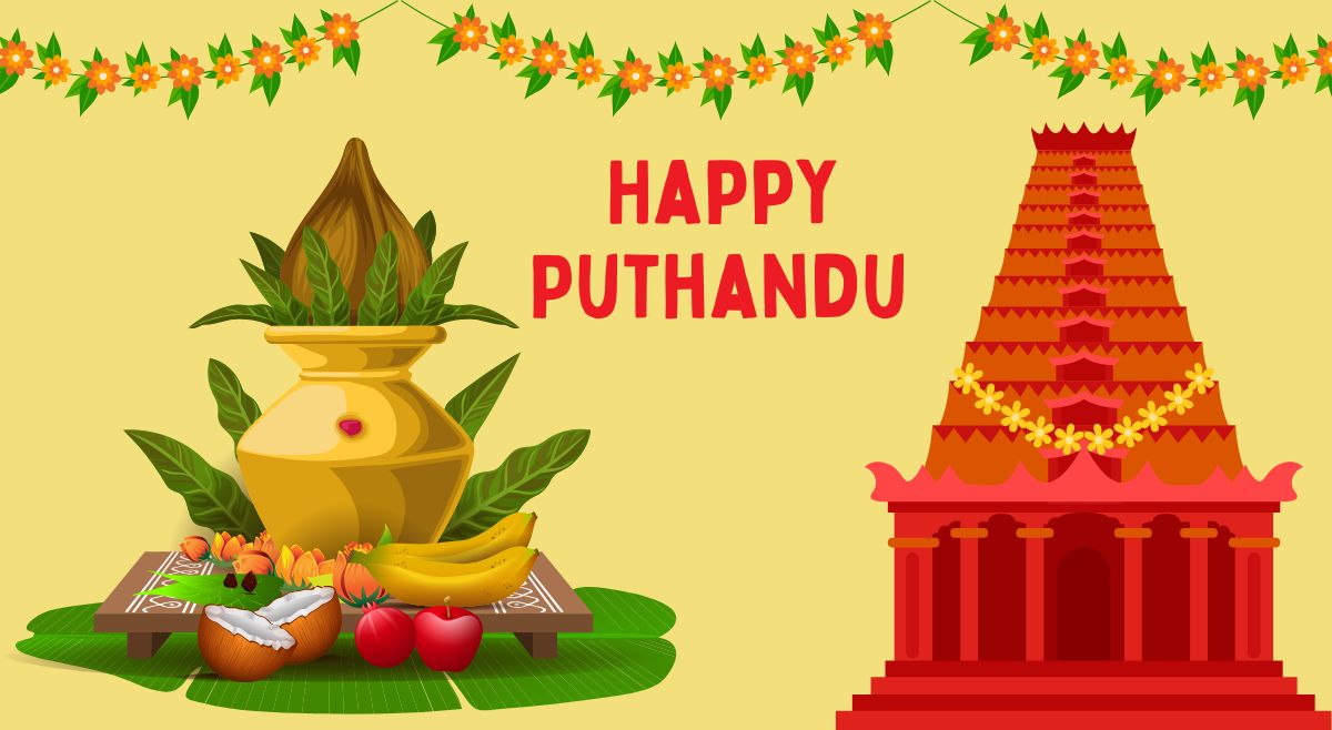 Happy Tamil New Year 2026 Status Video: Puthandu Video Status, Reels ...