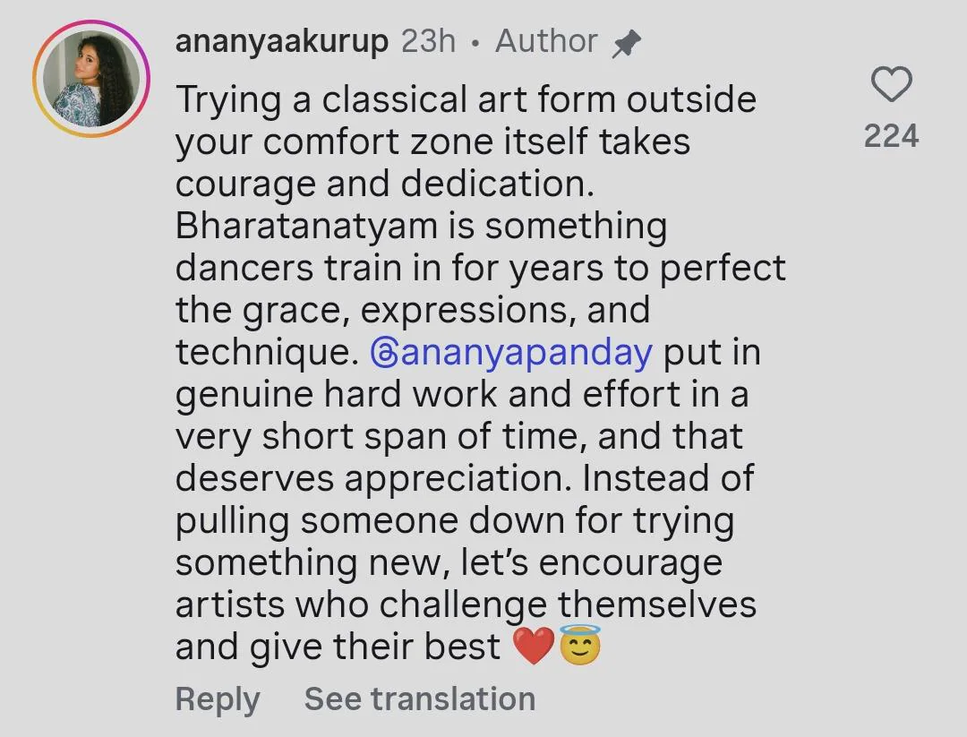 'Ananya Panday Deserves Appreciation': Chand Mera Dil Choreographer ...