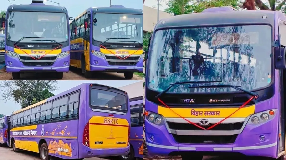 Bihar Notifies 15 New Bus Routes, Launches Women-Only Pink Bus Operation