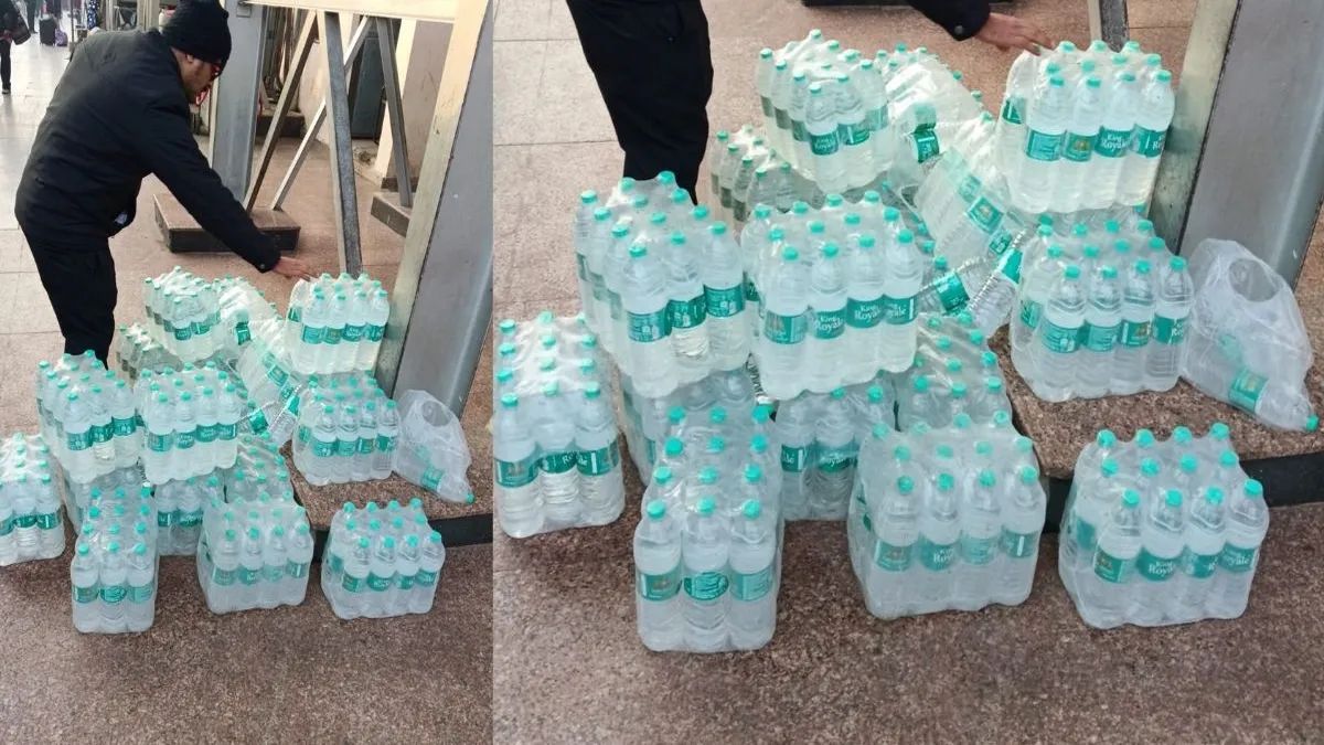 Gorakhpur Junction: 300 Bottles Of Illegal Water Seized, Vendors Caught ...