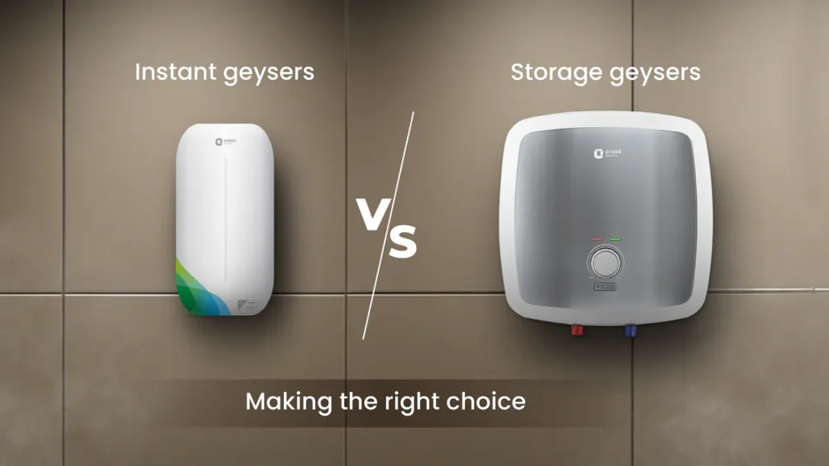 Storage vs Instant Geyser: What to Buy in 2025? (August 2025)