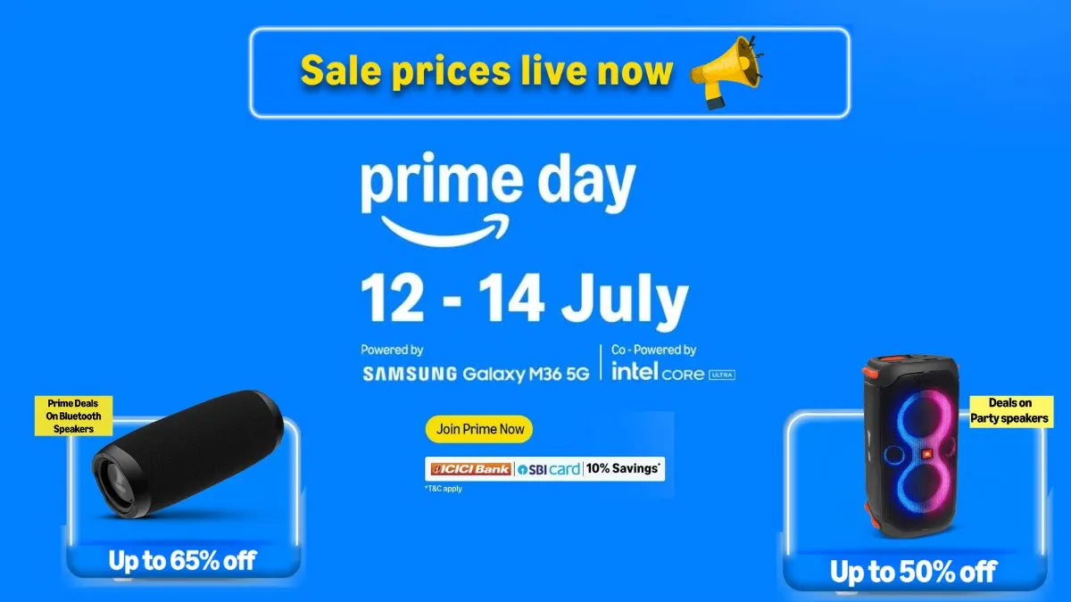 Tick Tock, 2 Days Left For Amazon Prime Day 2025 Sale: Best Speaker ...