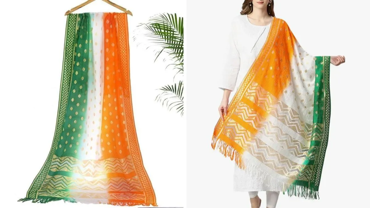 Drape the Pride: Tricolor Dupattas For Independence Day Celebration