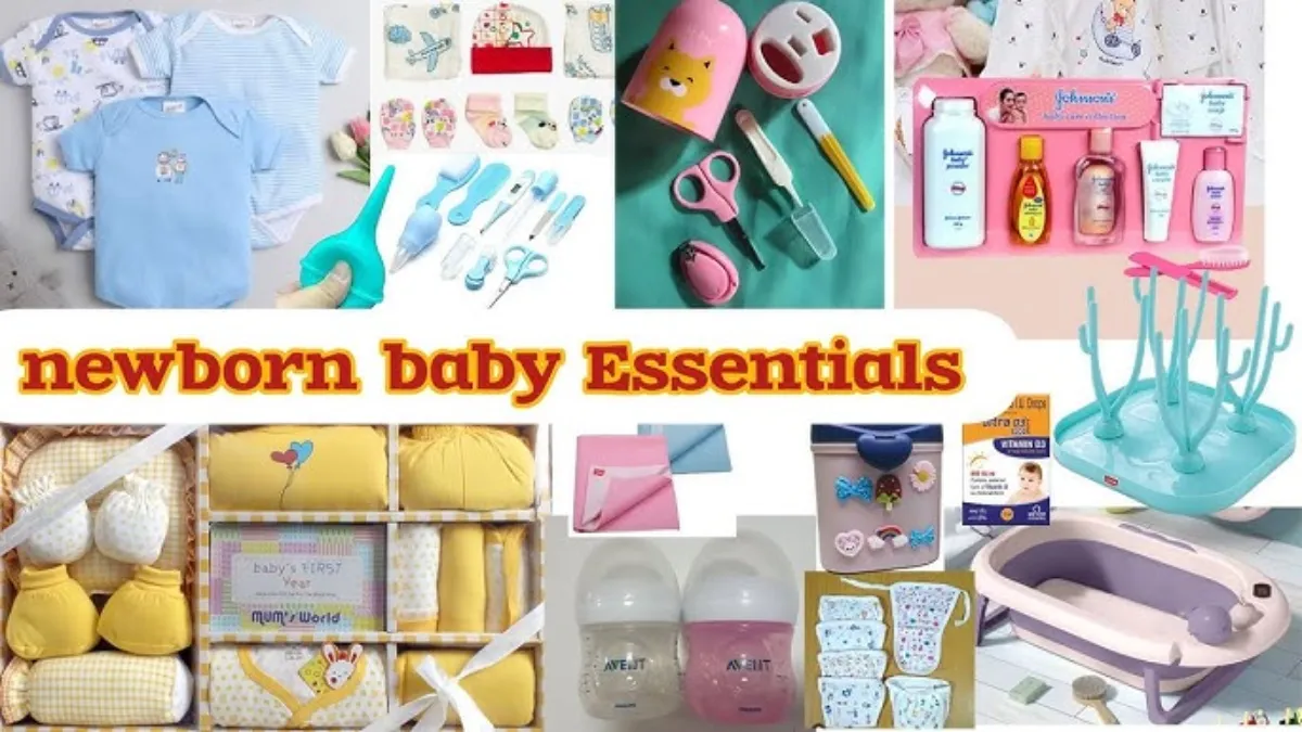 What Are The Essential Items For A Newborn Baby?