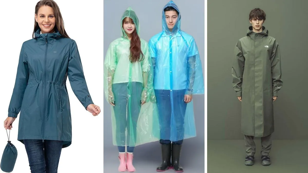 Find The Top Trendy Raincoats For Monsoon: Options To Elevate Your Wardrobe