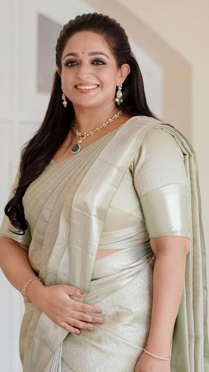 5 Beautiful Hairstyles By Kavya Madhavan For Sarees