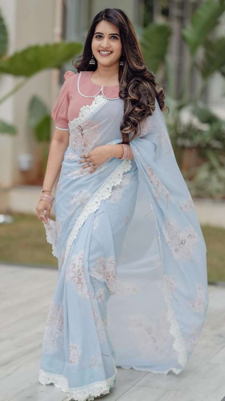 6 Cool & Stylish Sarees By Sravanthi Chokarapu For Monsoon