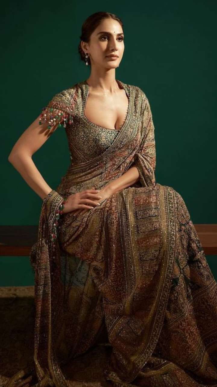 Vaani Kapoor Hot & Sassy Saree Blouse Designs To Slay