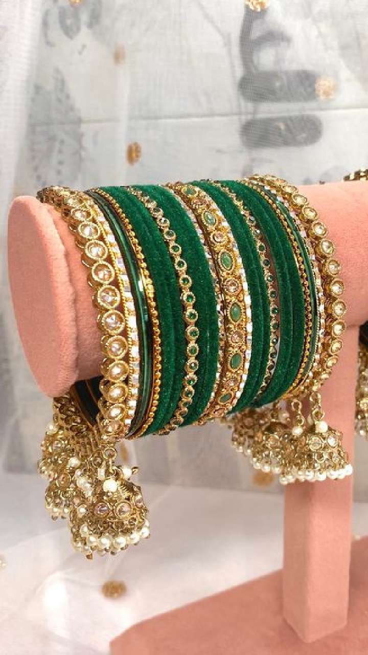 5 Beautiful Green Bangles Ideas For Hariyali Teej Look